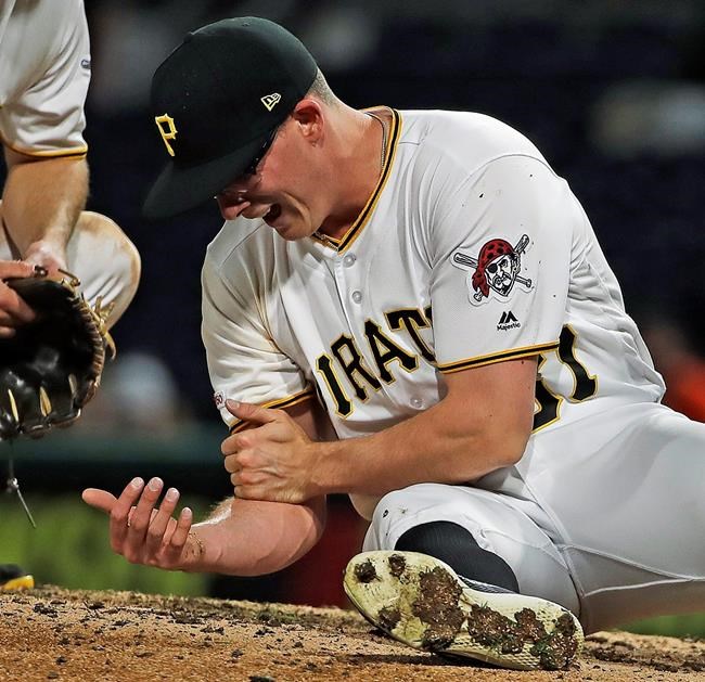Pirates place Nick Burdi on IL with biceps, elbow pain – Winnipeg Free ...
