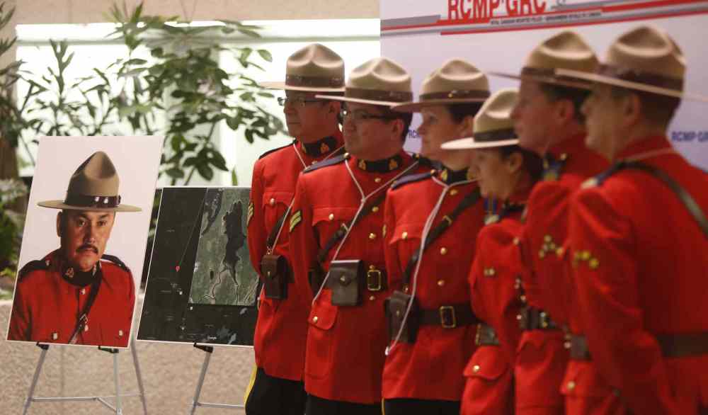 Province names lake after murdered RCMP officer Dennis Strongquill ...