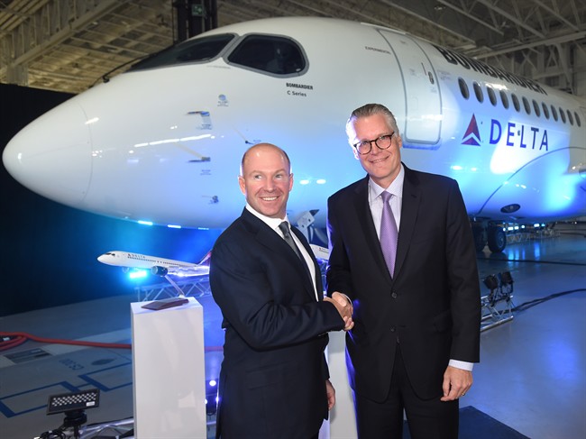 Bombardier scores big deal with Delta, federal aid request still ...