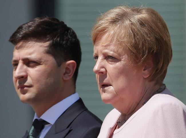 Germany’s Merkel says she’s OK after shaking at ceremony – Winnipeg ...