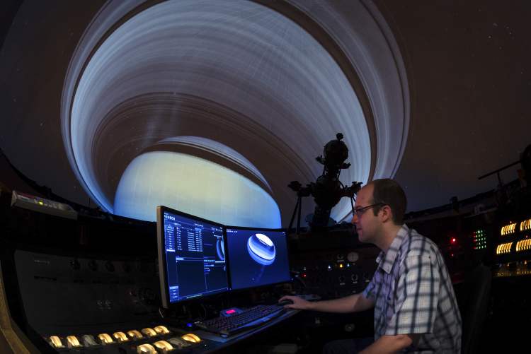 New Digistar projector will whisk planetarium audiences all over the ...