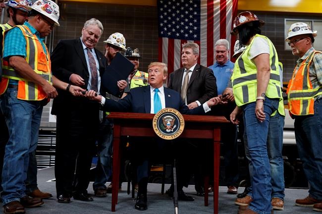 Trump signs orders making it harder to block pipelines – Winnipeg Free ...