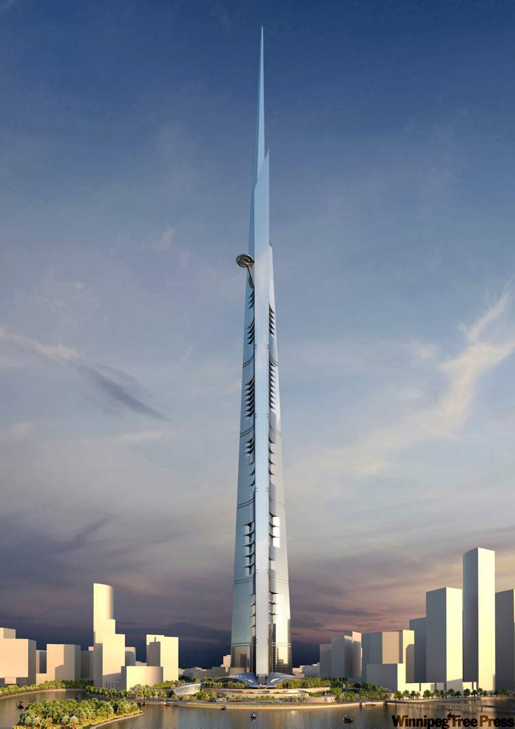 Contract awarded for world’s tallest tower – Winnipeg Free Press