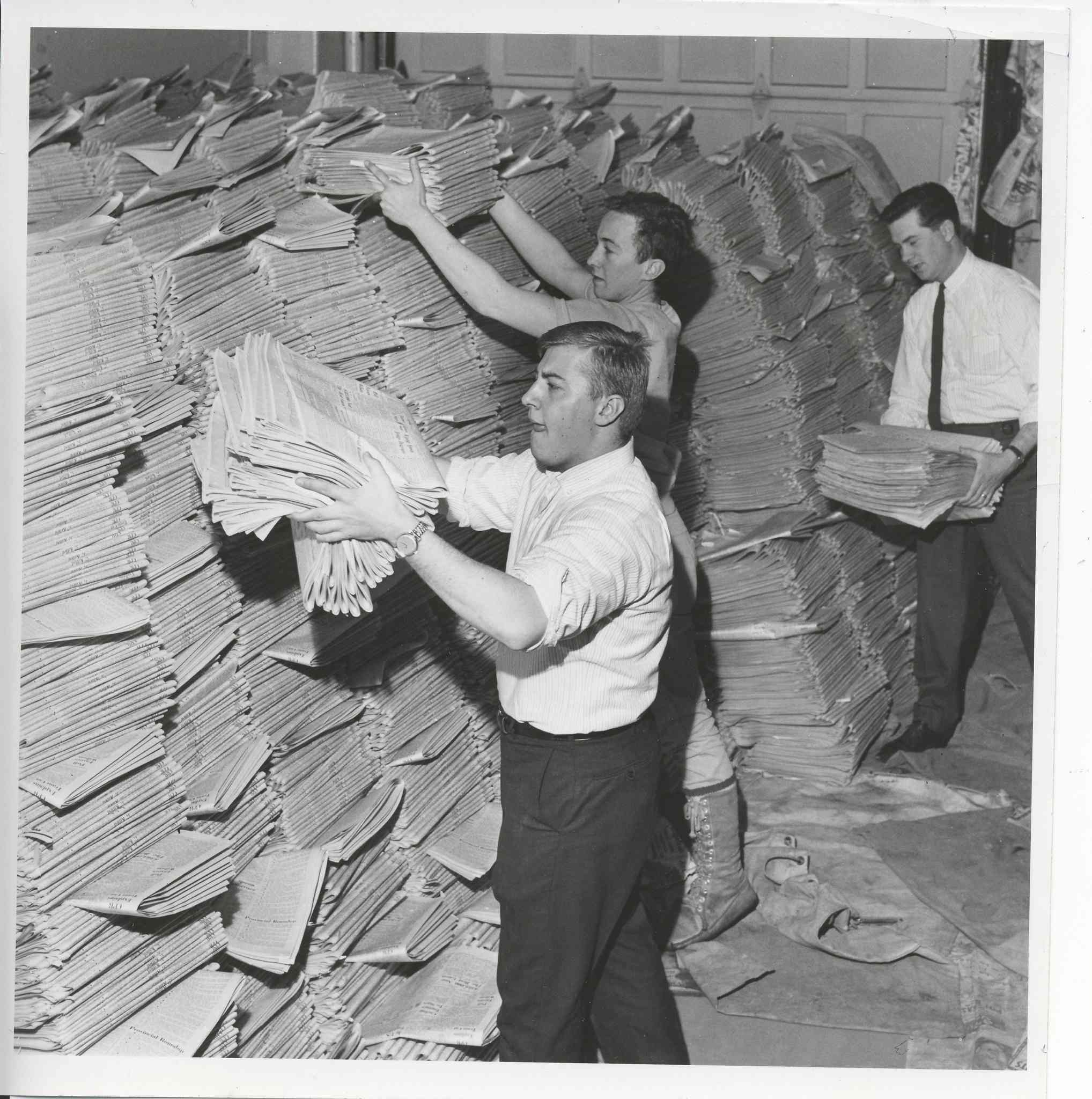 Late delivery of papers today – Winnipeg Free Press