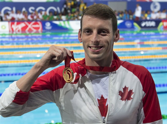 Swimmer Ryan Cochrane wins Canada’s first gold medal at Commonwealth ...