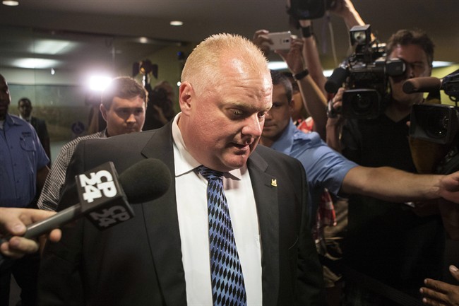 Rob Ford says he was drinking, using drugs before becoming Toronto ...