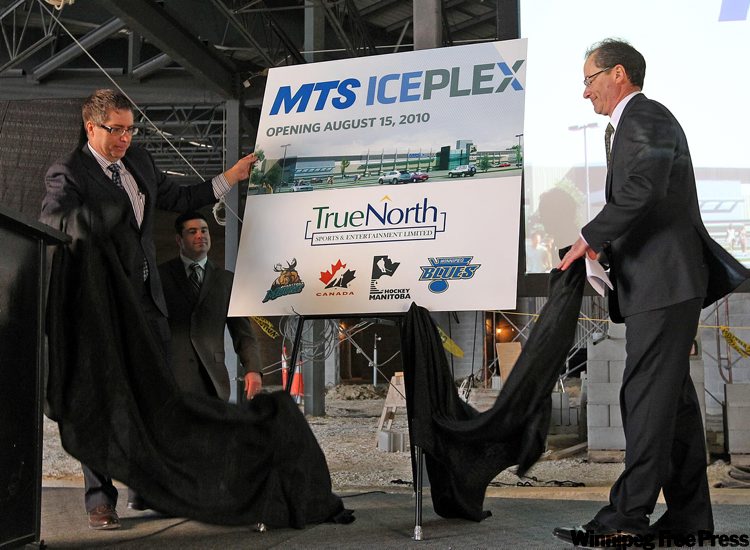 MTS Iceplex unveiled – Winnipeg Free Press