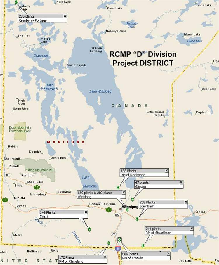 RCMP shut down 10 gang-related grow-ops – Winnipeg Free Press