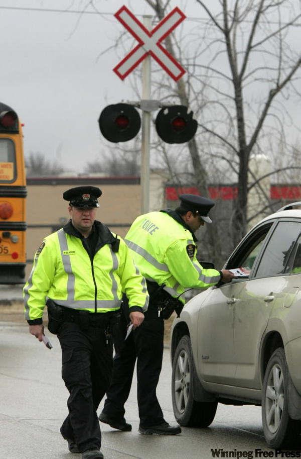 CN police patrolling crossings this week – Winnipeg Free Press