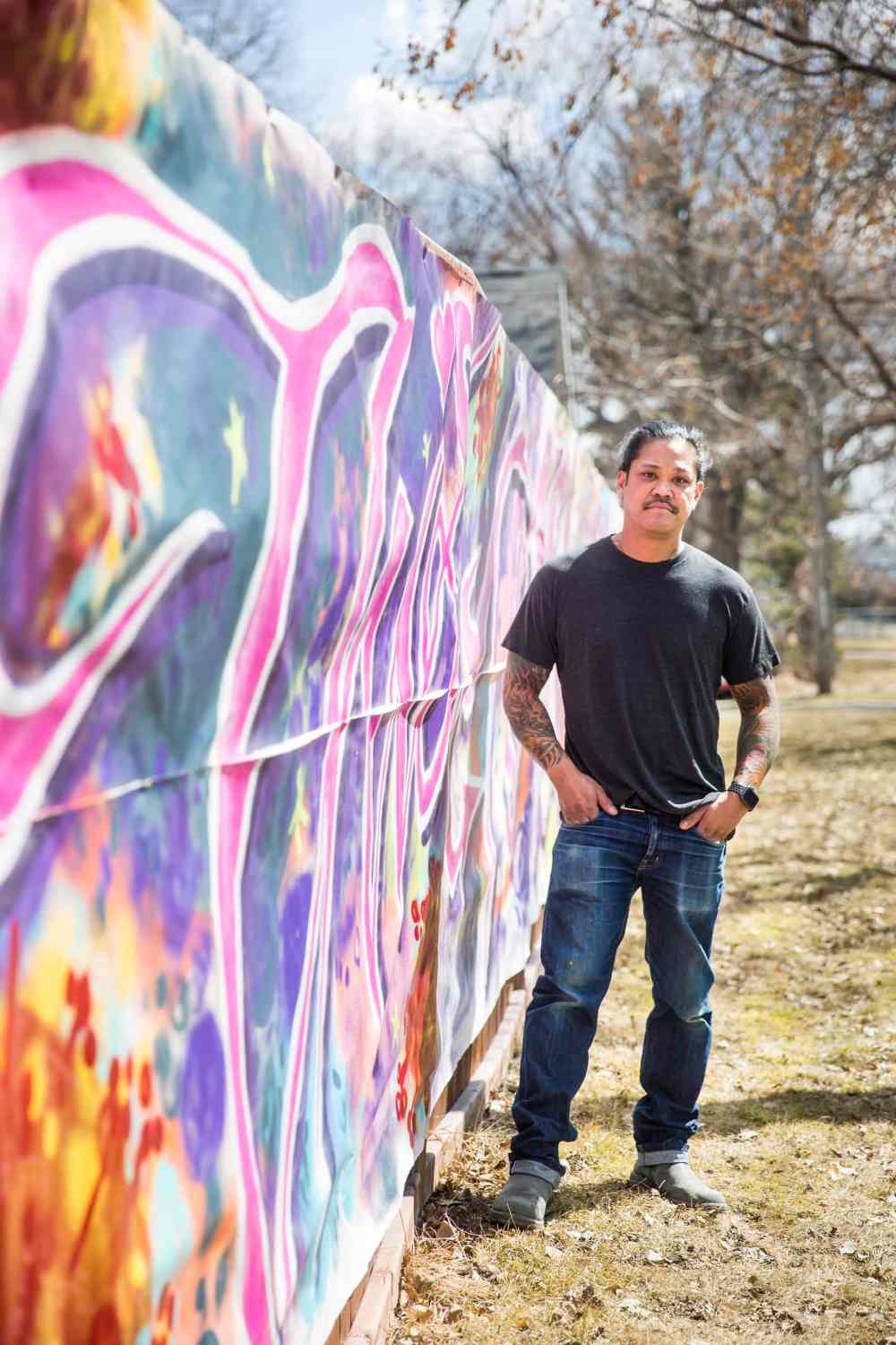 Pandemic-driven silence inspires artist to create colourful, hopeful ...