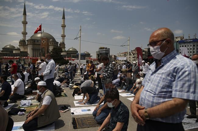 Erdogan inaugurates landmark mosque on main Istanbul square – Winnipeg ...