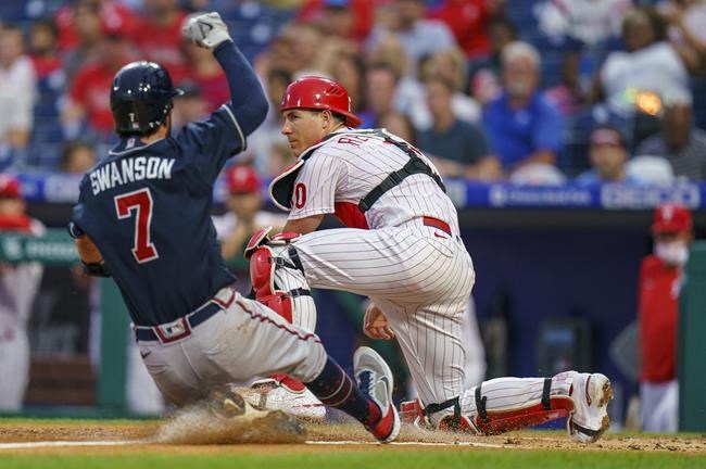 Williams’ 1st career HR walks Phillies off over Braves – Winnipeg Free ...