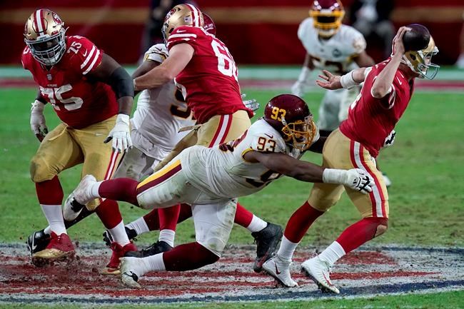 Tight hamstring sidelines Washington tackle Jonathan Allen – Winnipeg ...