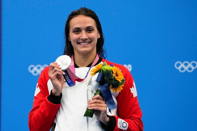 Kylie Masse earns second silver in pool, Andre De Grasse cruises into ...
