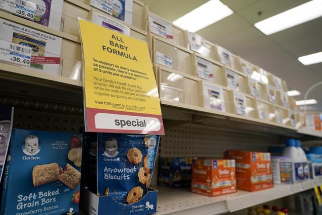 EXPLAINER: What’s behind the baby formula shortage? – Winnipeg Free Press