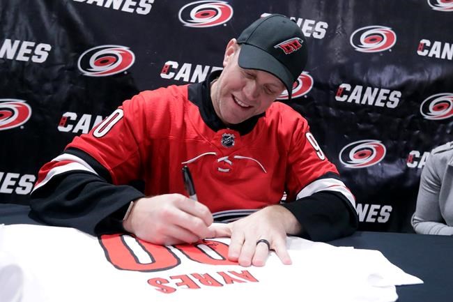 Ayres enjoys new fame after earning win as emergency goalie – Winnipeg ...