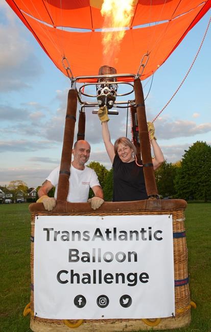 British couple to attempt record-breaking transatlantic balloon flight ...