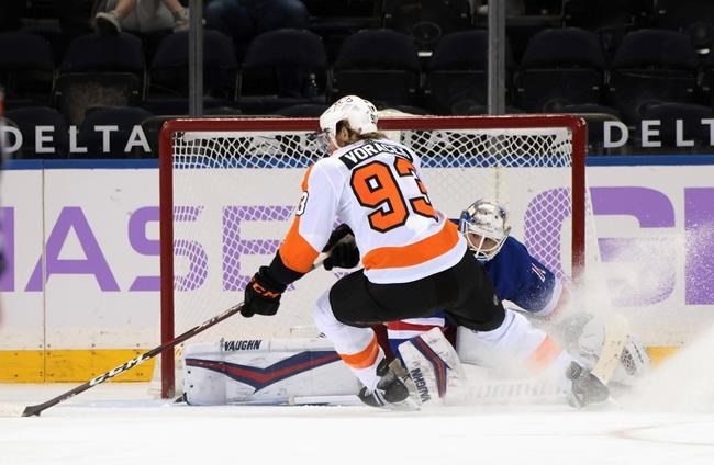 Voracek scores in OT to give Flyers 5-4 win over Rangers – Winnipeg ...