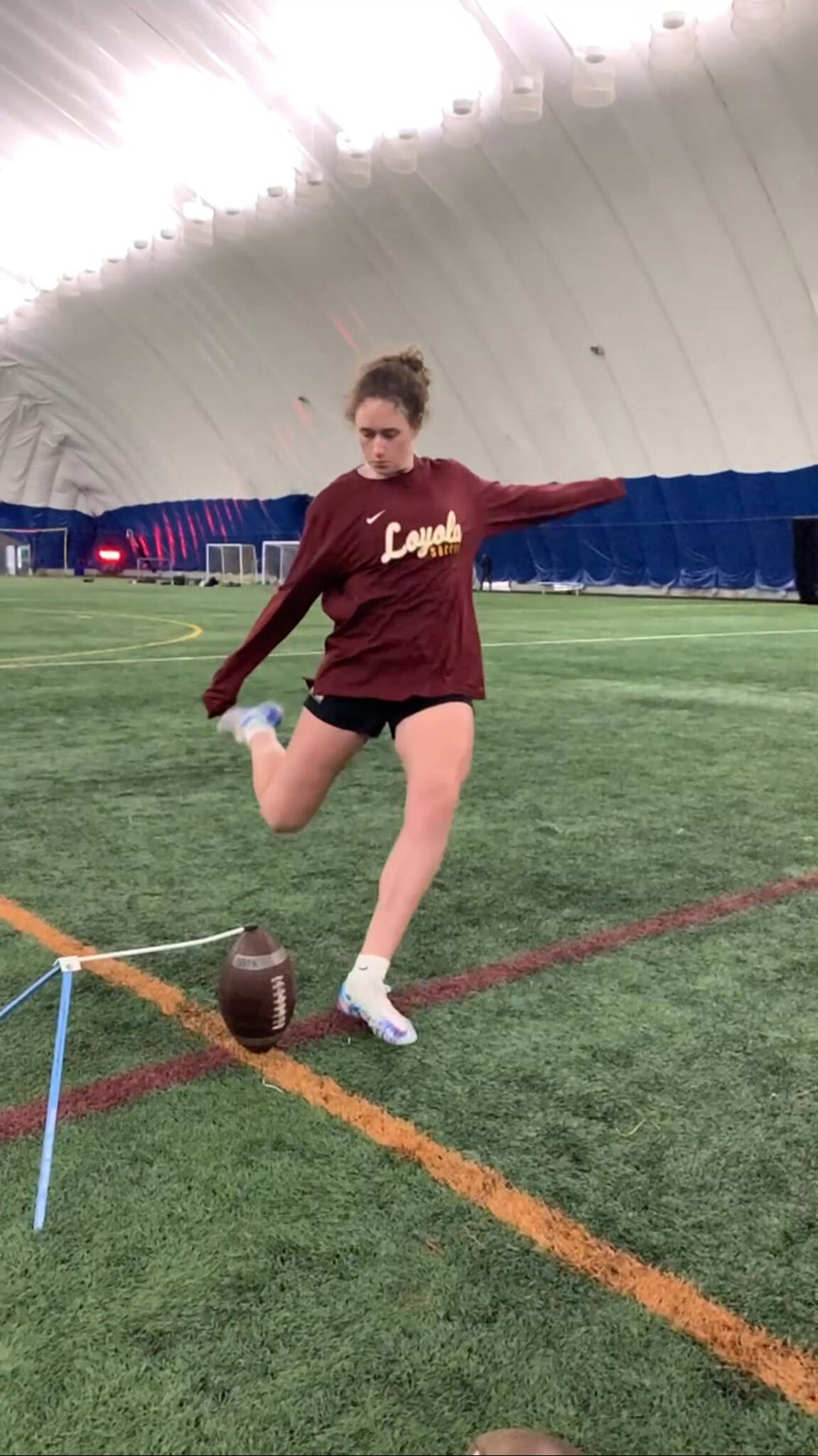 High hopes for female kicker – Winnipeg Free Press