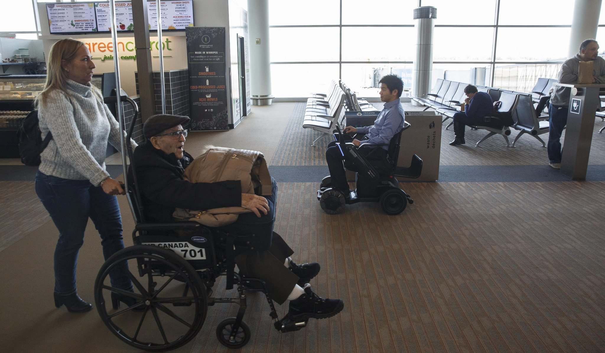 Autonomous wheelchair pilot project lands at airport – Winnipeg Free Press