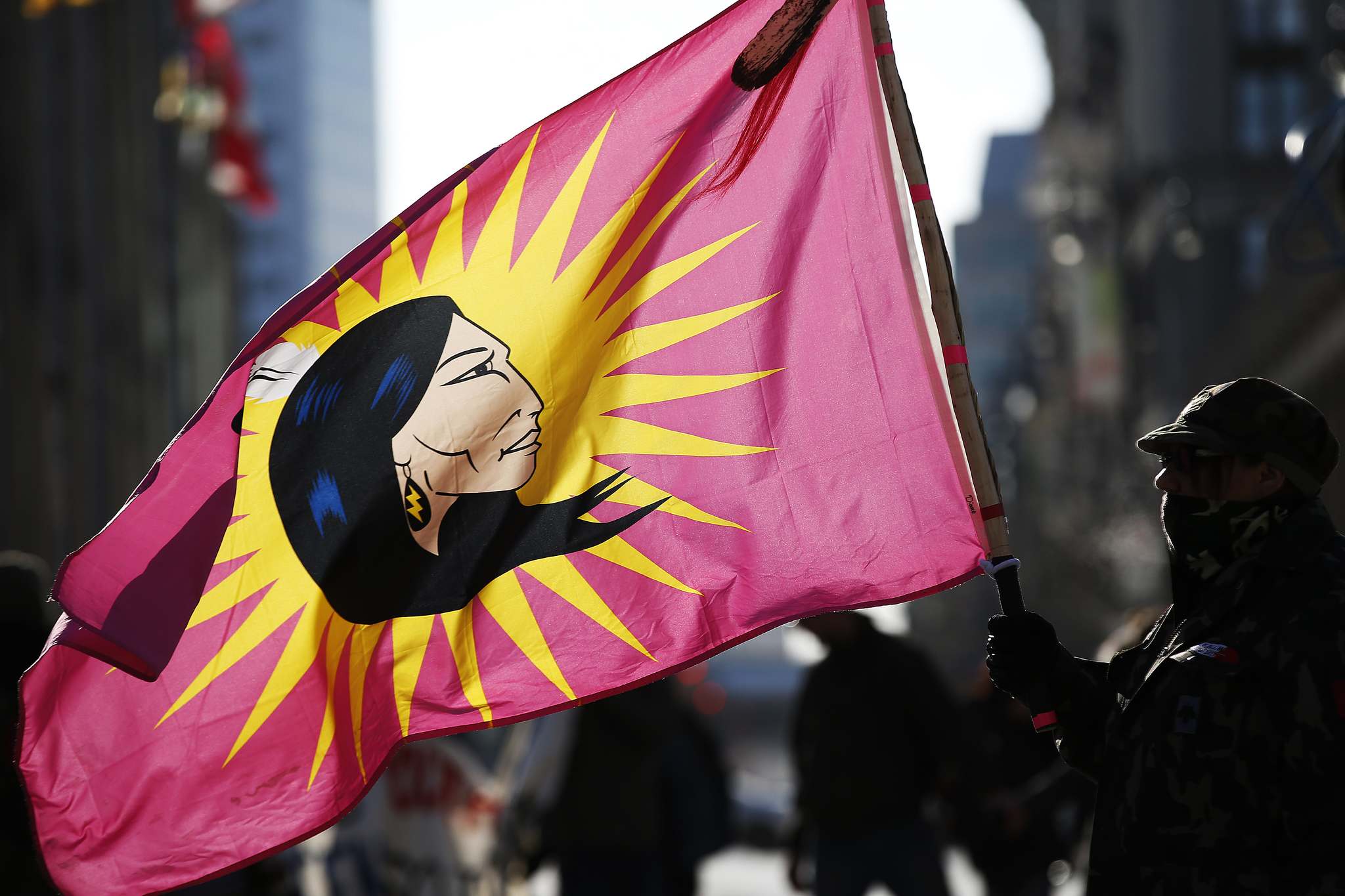 Demonstrators hold round dance during downtown protest – Winnipeg Free ...