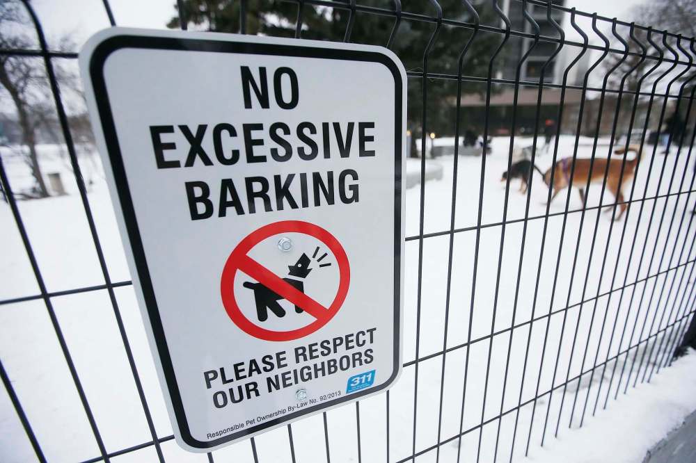 Dog owners howl over no-barking sign – Winnipeg Free Press