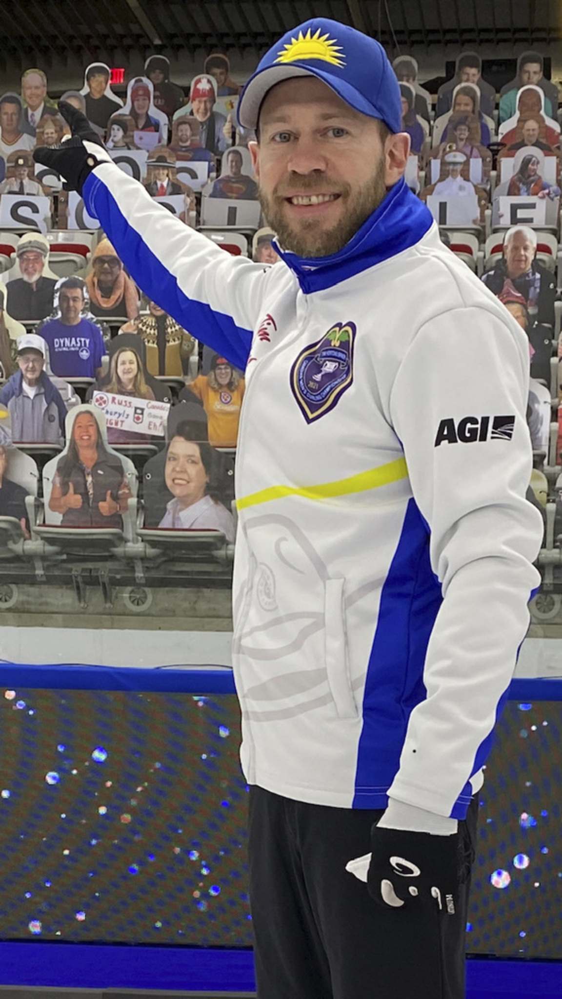 Curler keeps close eye on his cutout dad – Winnipeg Free Press