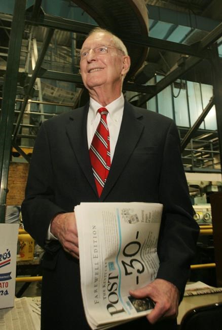 News executive, ex-US Rep William Keating remembered warmly – Winnipeg ...