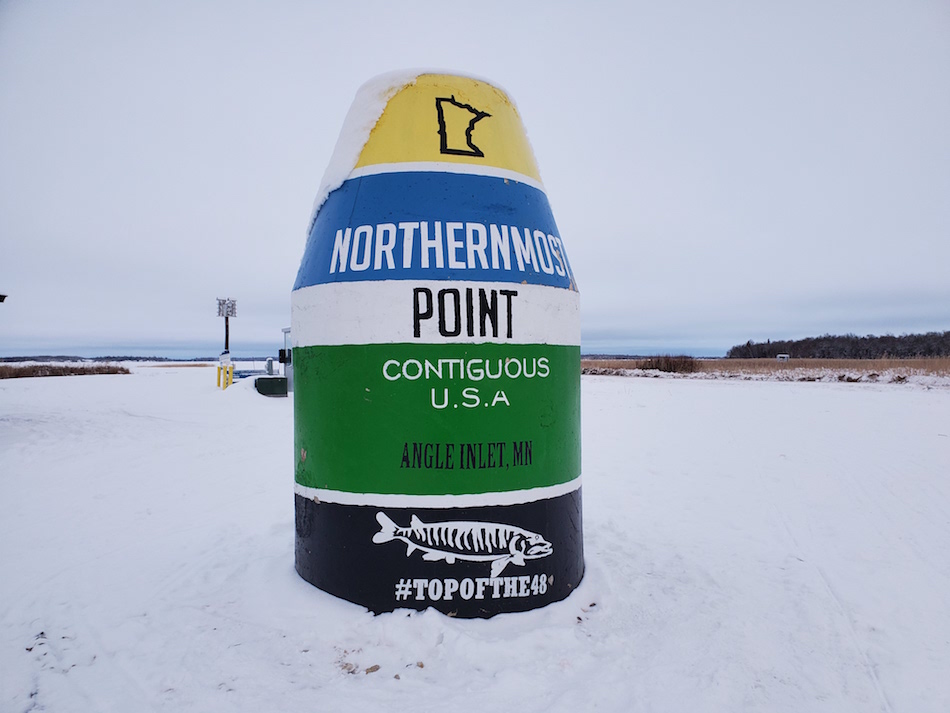 Unable to drive through Manitoba, Northwest Angle residents build ice ...