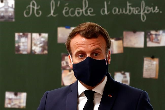 France’s Macron makes mask-wearing an act of national pride – Winnipeg ...