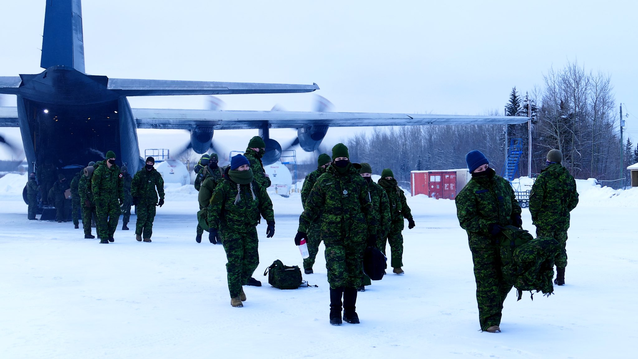 Canadian military leaves Shamattawa First Nation after providing COVID ...