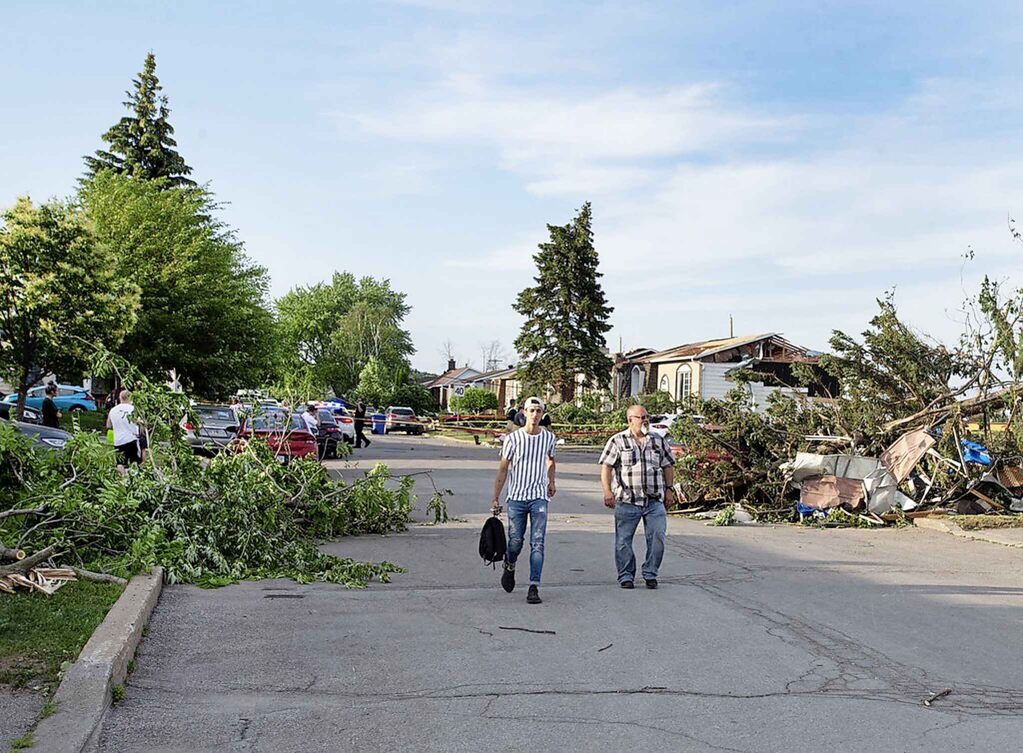 Cleanup of trees, debris underway after deadly Quebec tornado that ...