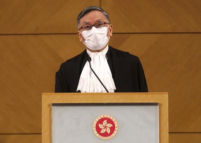 Hong Kong’s new top judge urges impartiality in courts – Winnipeg Free ...