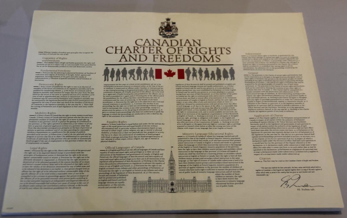 Canadian Charter Of Rights And Freedoms