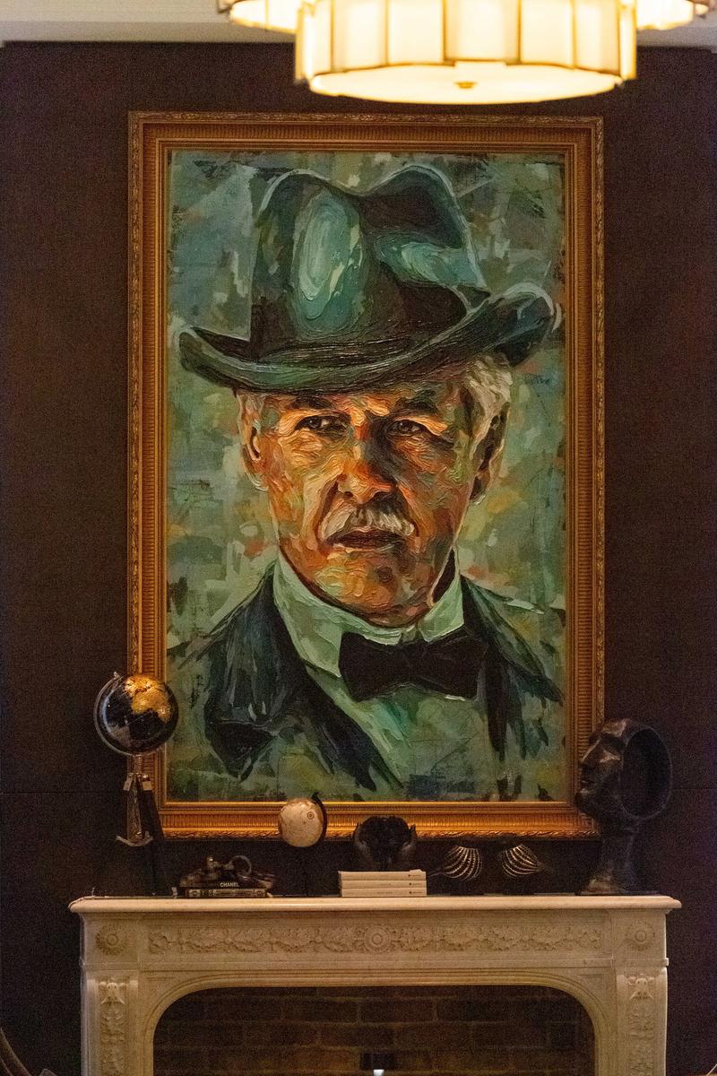 George Locke may have been dead 84 years, but he was man of the evening ...