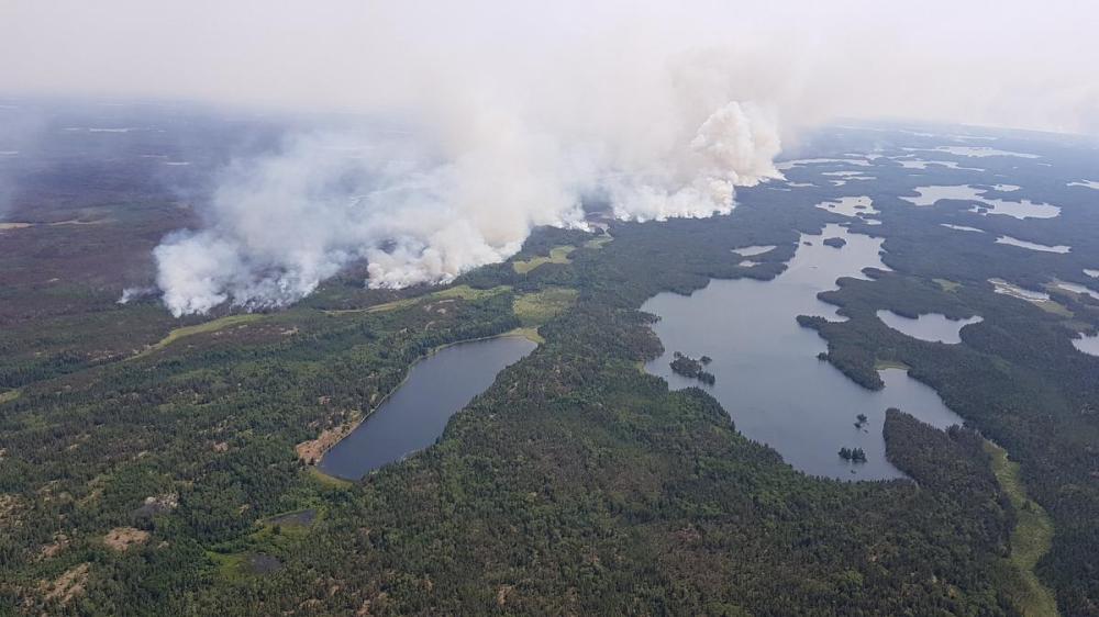 Northern Ontario has seen almost twice as many wildfires this year ...
