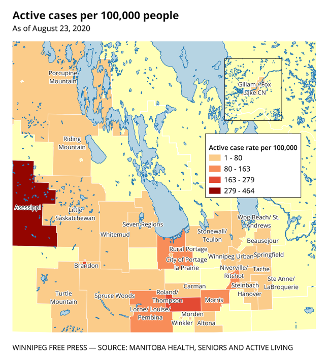 Positive cases swell after testing blitz in colonies – Winnipeg Free Press