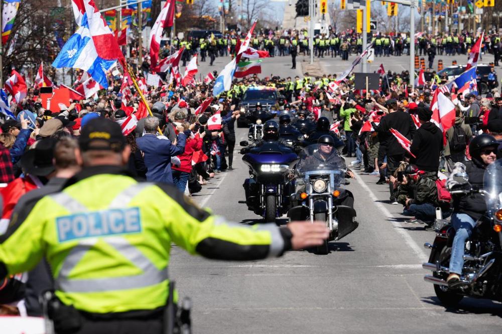 Ottawa grapples with echo of trucker convoy as biker rally descends on ...