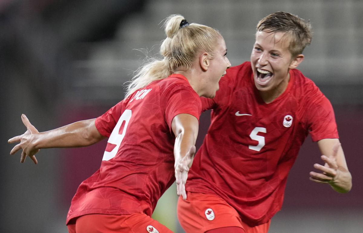 Shot at Olympic soccer gold adds weight to Quinn’s quest for change ...