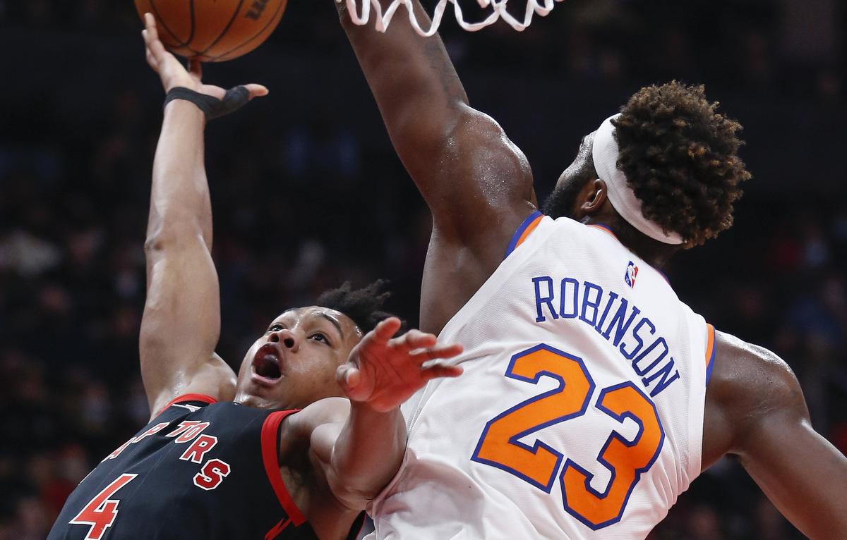 Raptors dig in on defence to edge the Knicks – Winnipeg Free Press