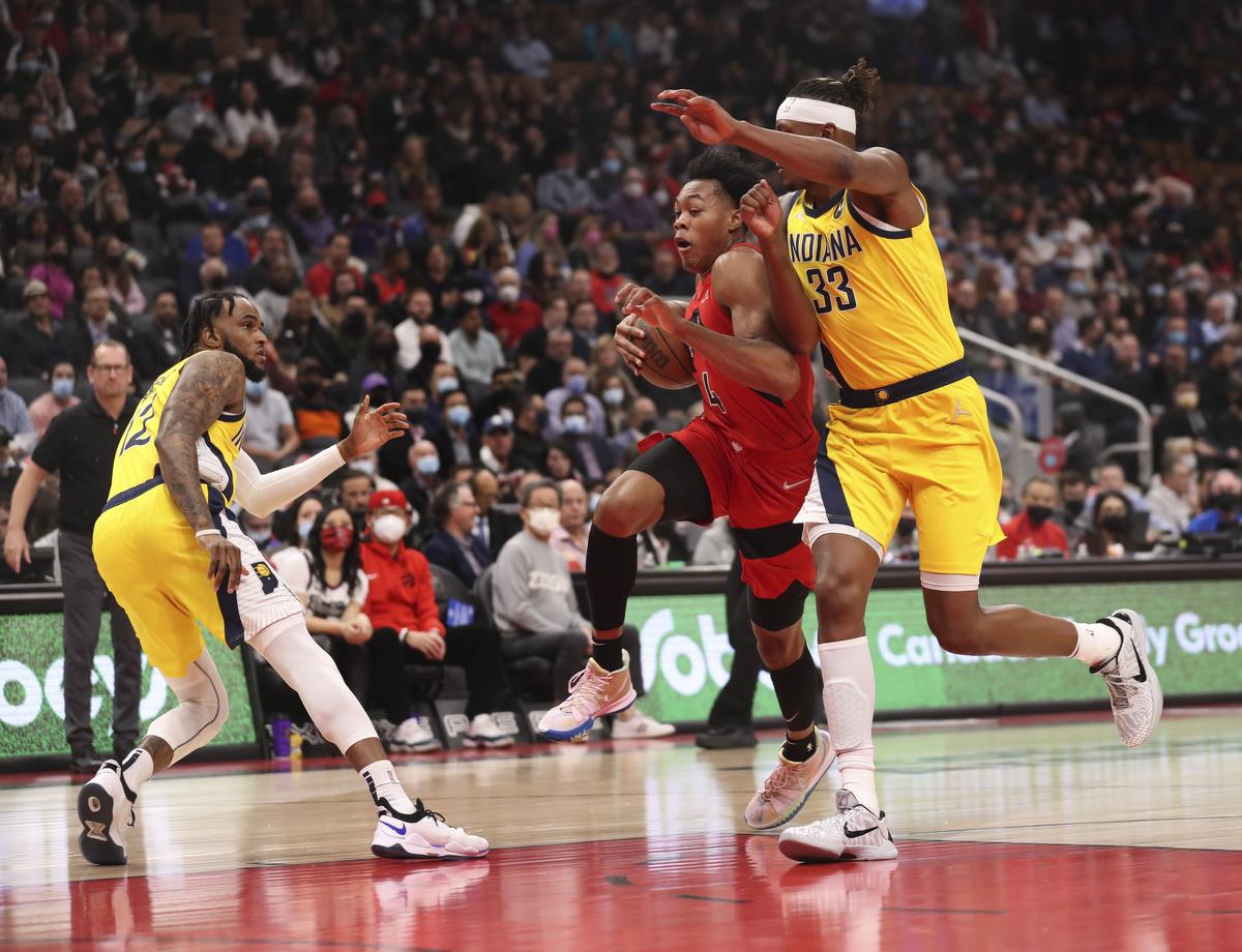 Young Raptors are playing fast — sometimes too fast in win over Pacers ...