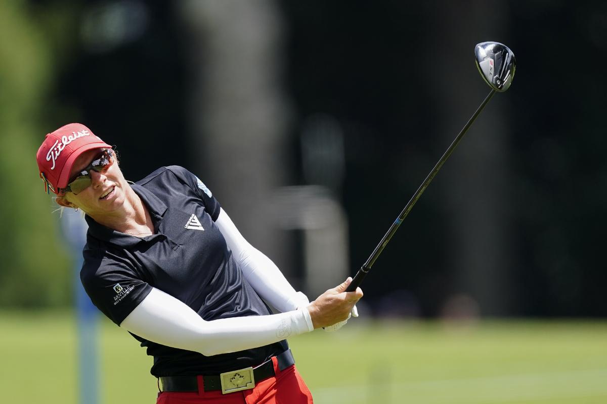 Alena Sharp slides down the leaderboard at the Women’s PGA Championship ...