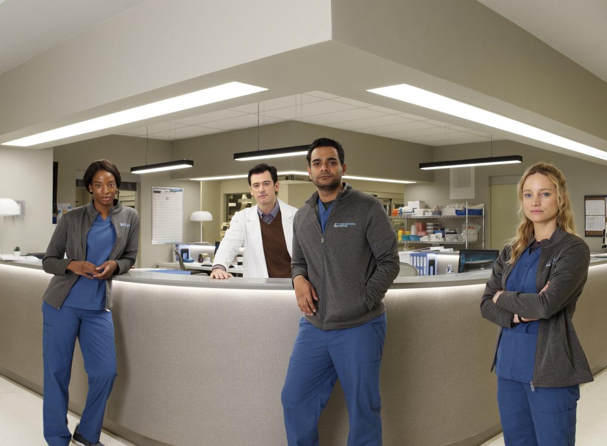 ‘This is so juicy’: The cast of Canadian hospital TV series ‘Transplant ...
