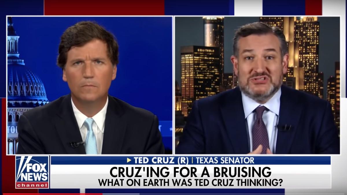 After humiliating a cowardly Ted Cruz, Tucker Carlson is now the ...