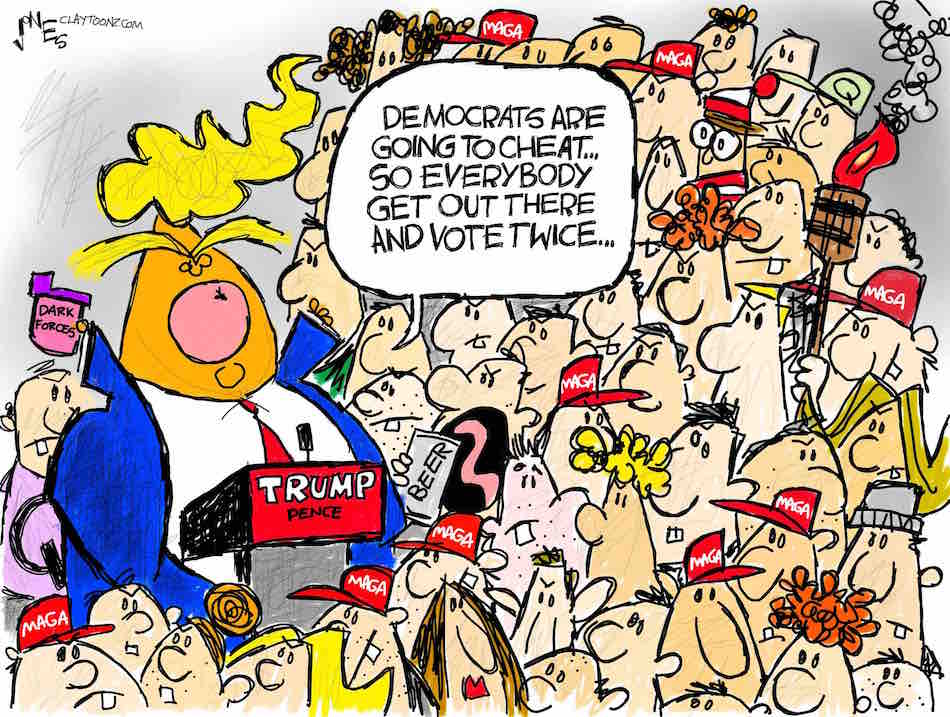 Editorial cartoon for Sept. 5, 2020 – Winnipeg Free Press