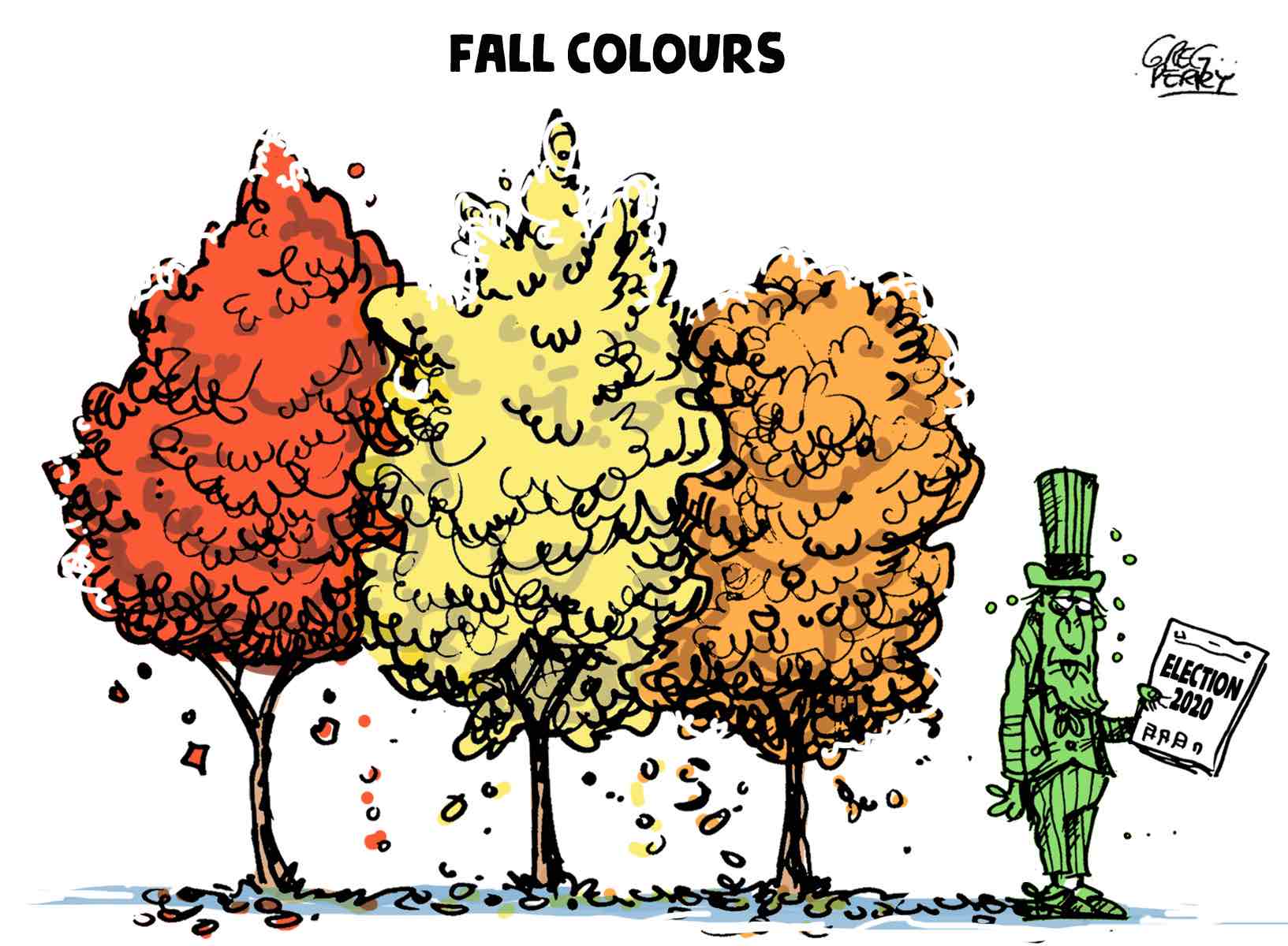Editorial cartoon for Oct. 8, 2020 – Winnipeg Free Press