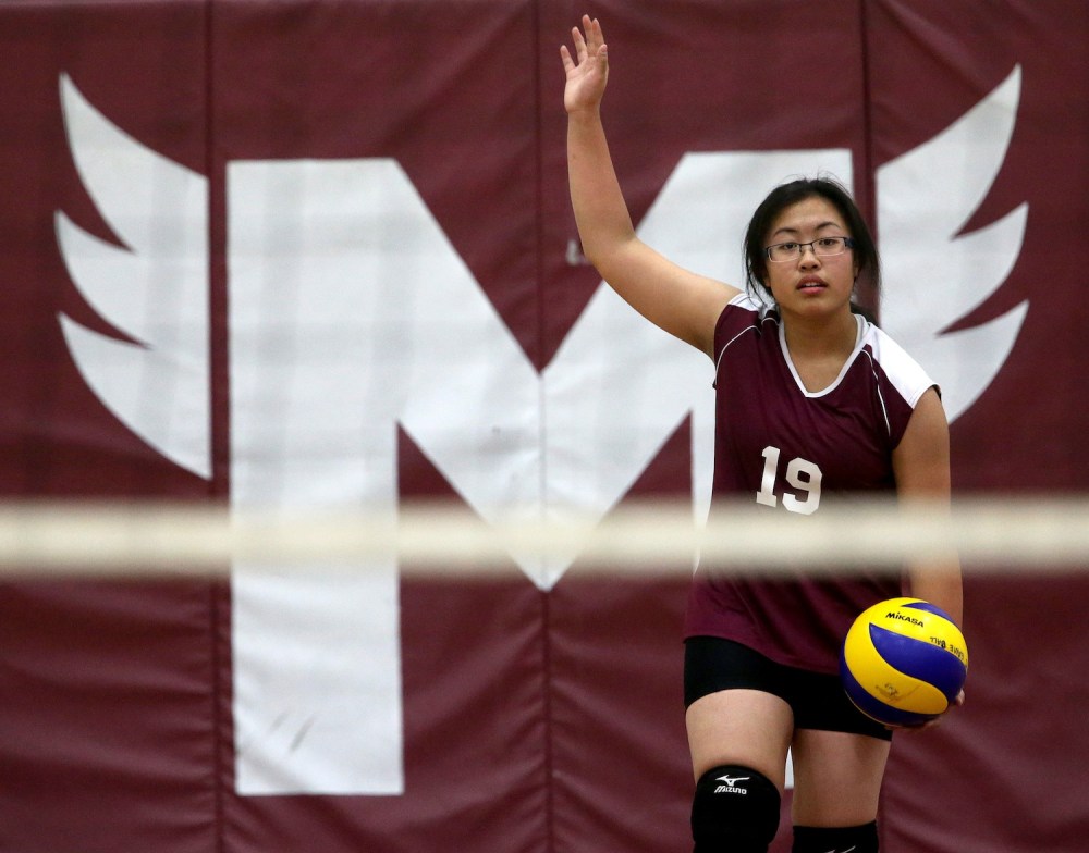 High school volleyball: Daniel McIntyre Maroons vs. Grant Park Pirates ...