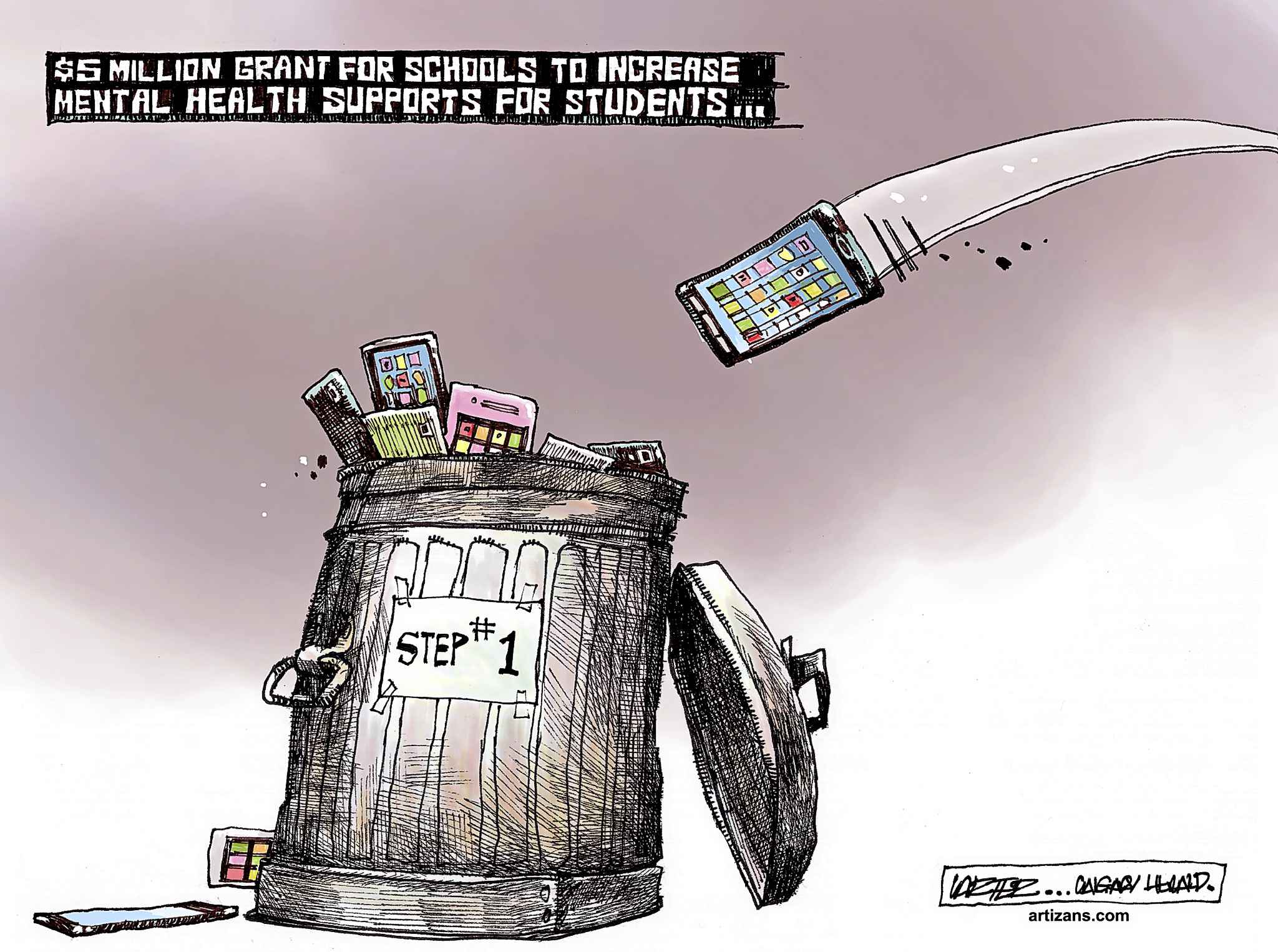 Editorial cartoon for May 15, 2018 – Winnipeg Free Press