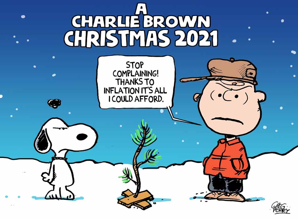 Editorial cartoon for Dec. 21, 2021 – Winnipeg Free Press