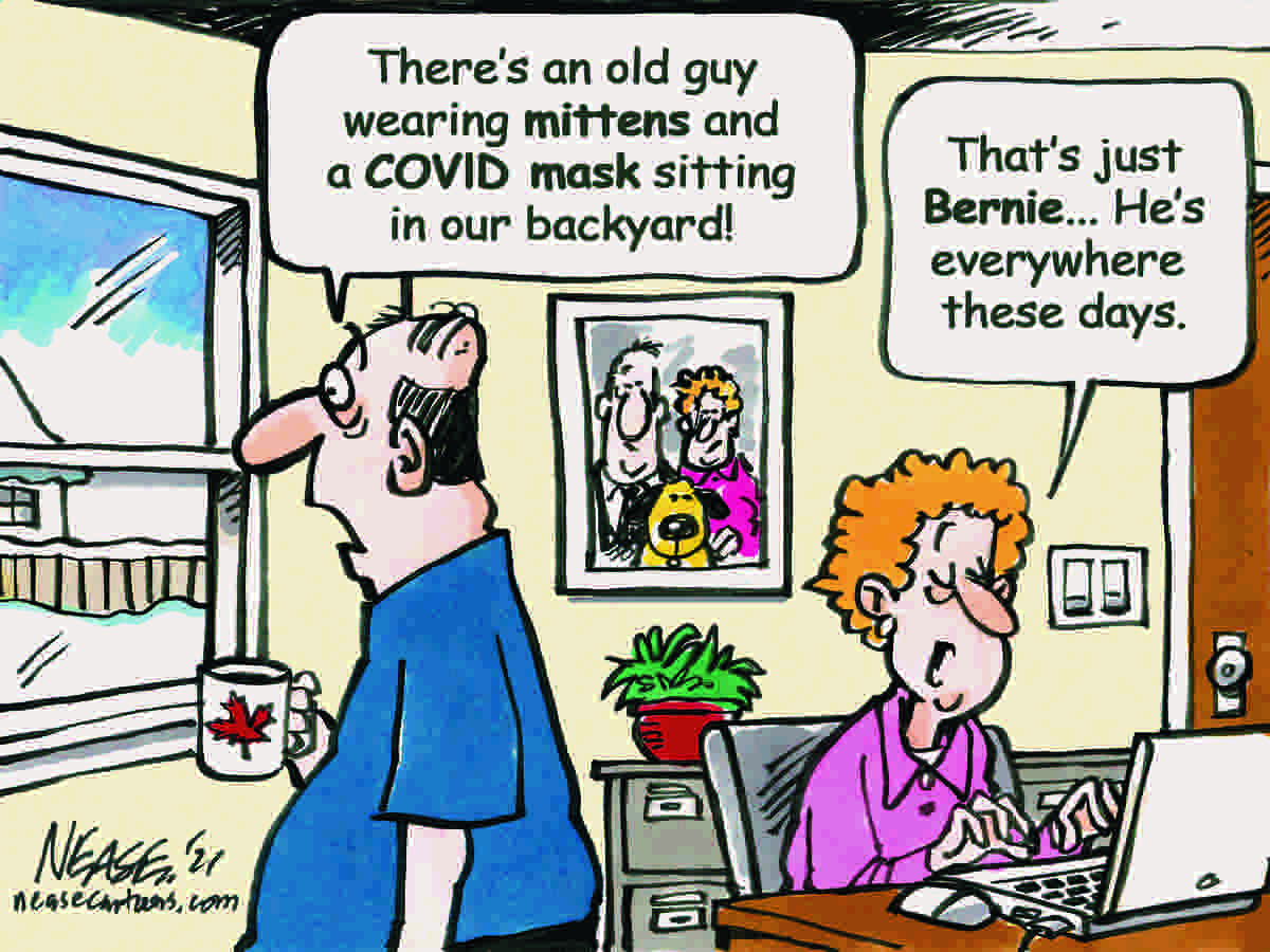 Editorial cartoon for Jan. 26, 2021 – Winnipeg Free Press